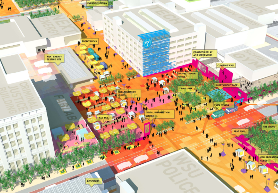 TechTown Living Room – the next big thing in Midtown Detroit - Knight ...