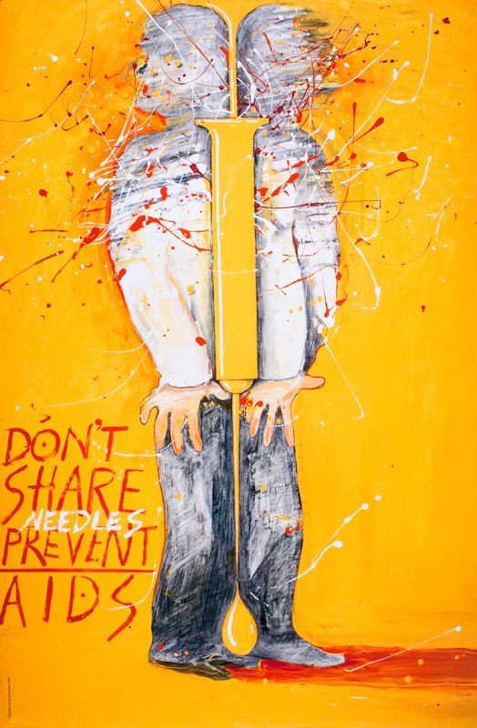 The message in the image: AIDS poster art - Knight Foundation
