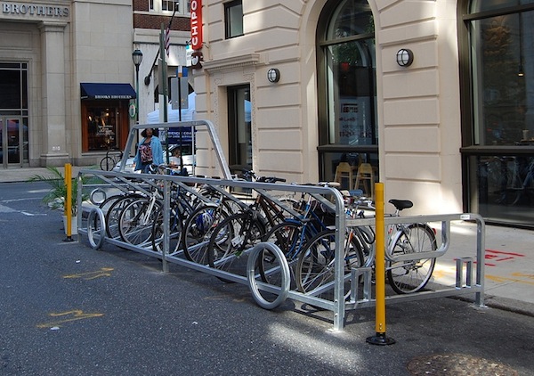 Bike Corrals Expand Philadelphia's Bike Parking Landscape - Knight ...