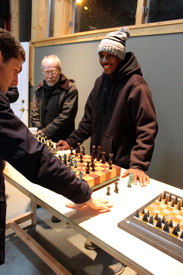 "The Chess Show" makes complicated moves at Popps Packing - Knight ...