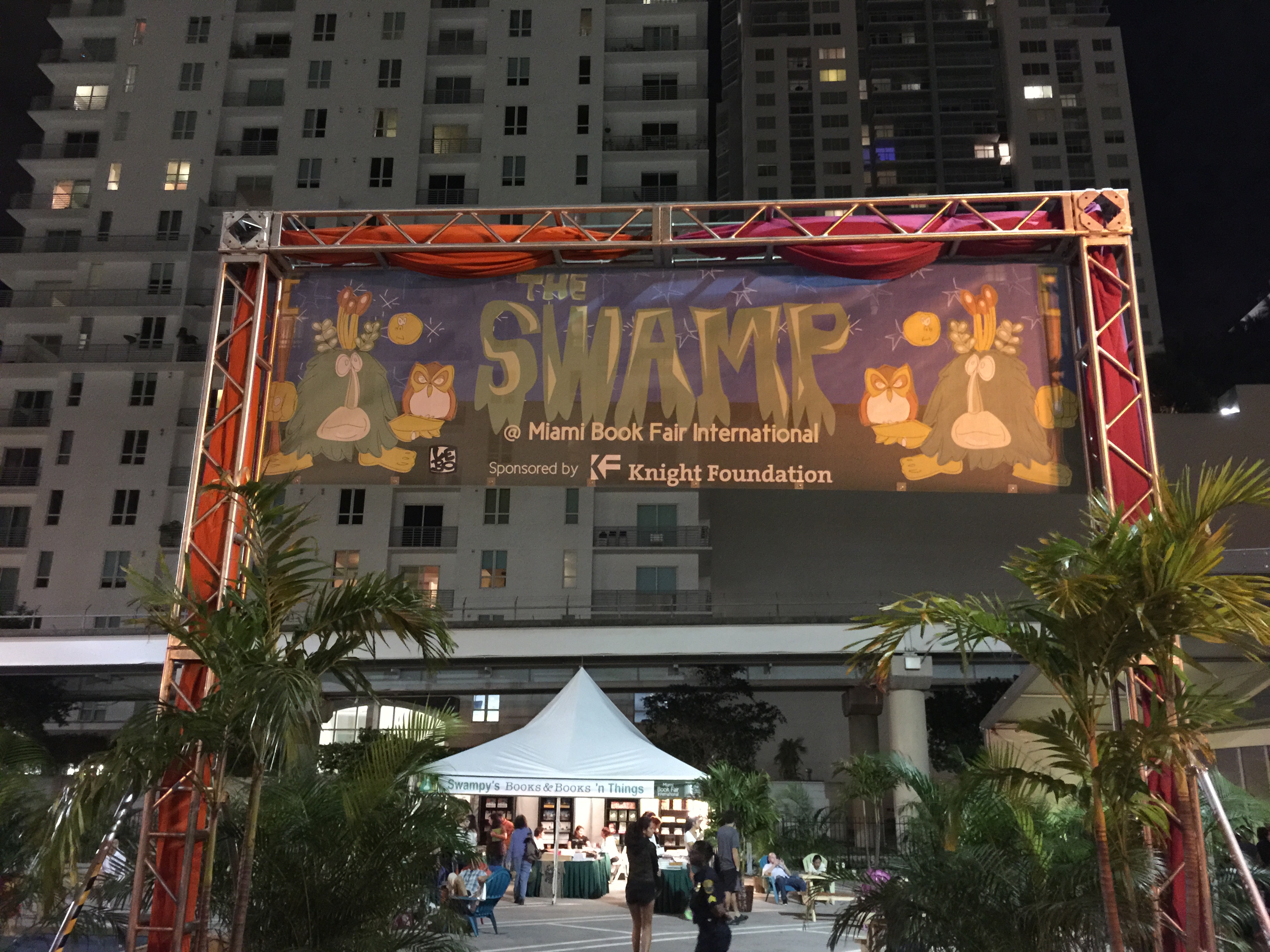 The Swamp at Miami Book Fair, a gathering place for ideas—and the ...