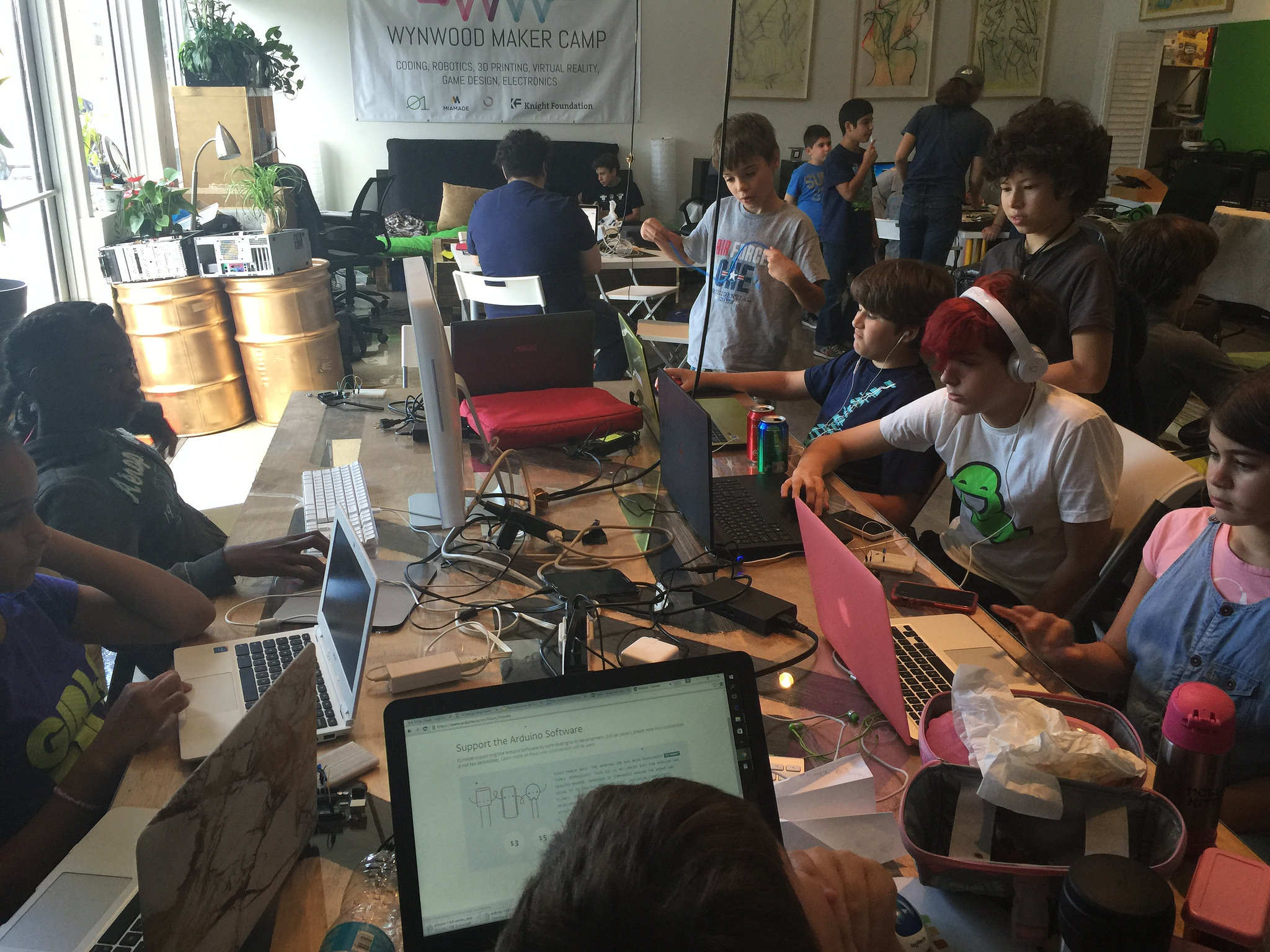 Wynwood Maker Camp introduces kids to computer programming and latest ...